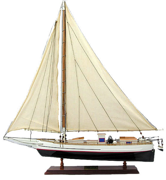 Assembled Wood Skipjack Chesapeake Bay Model Boat – SEA GIFTS